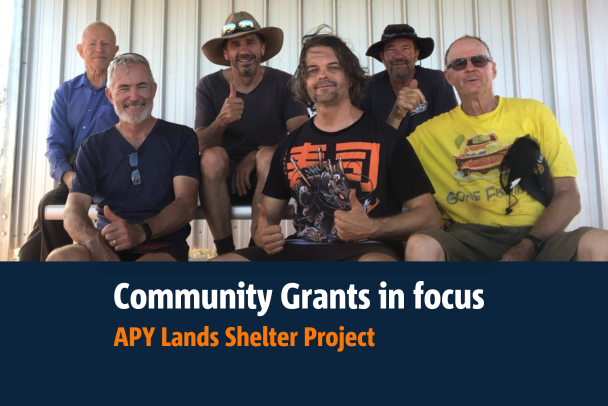 Community Grant Helps to Improve Safety in the APY Lands
